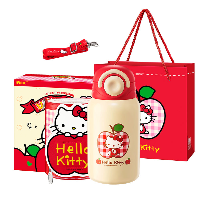 MarTUBE®︎ Hello Kitty Apple Vacuum Flask Set – MarTube